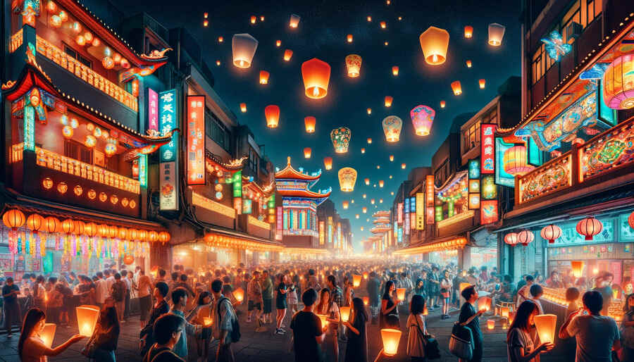Taiwan Lantern Festival 2024 Ignites Tainan Sky Beckoning Global Travelers Travel And Tour World