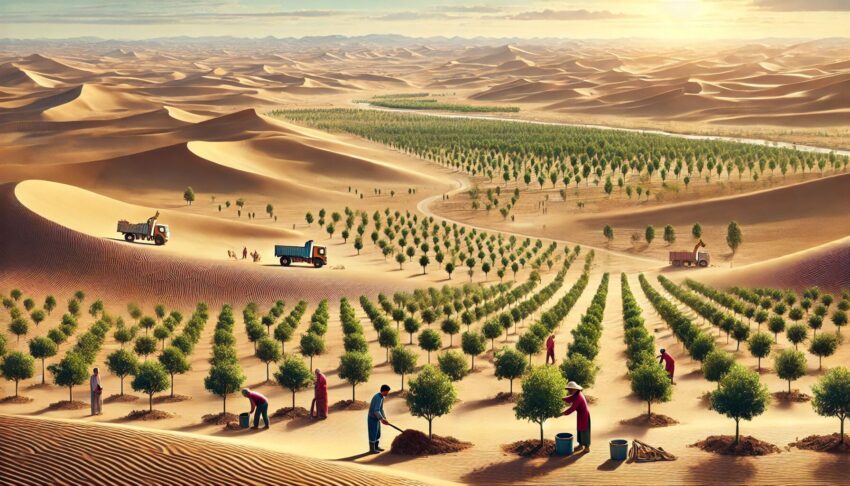 Marriott Partners with China Green Foundation to Combat Desertification ...